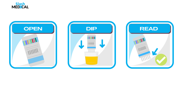 10 Panel Drug Test Dip Card- CLIA, FDA, Accurate, Fast,